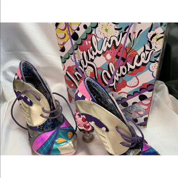 Irregular Choice | Shoes | Irregular Choice Deckchair Diva Party Heels ...